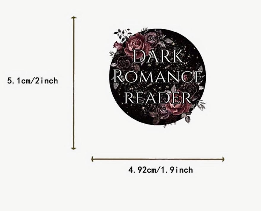 Dark Romance Book Theme Stickers for Laptop, Kindle, Electronics Random ...