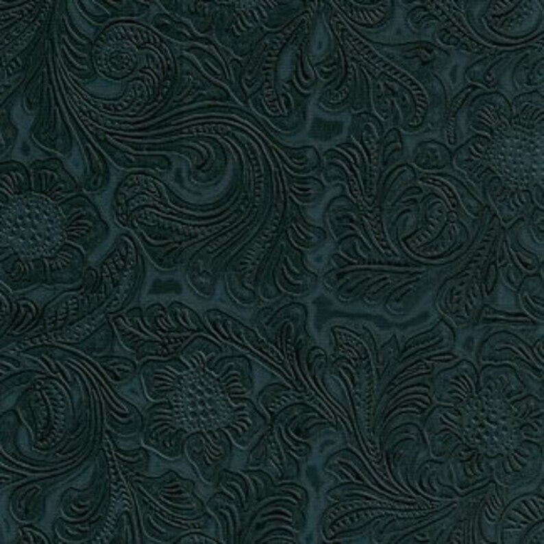 Tooled Vinyl Durango (turquoise) Upholstery Vinyl - Etsy