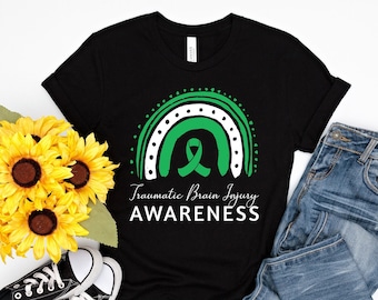 I Am the Storm Traumatic Brain Injury Warrior Shirt, TBI Awareness ...