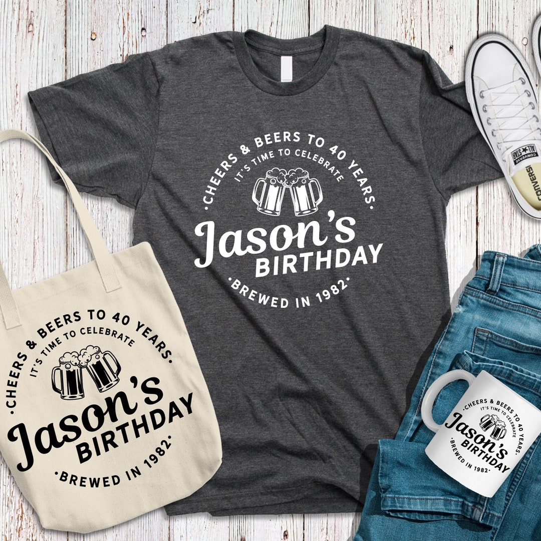Custom Birthday SVG Digital Download / Personalized Name, Age & Birth ...