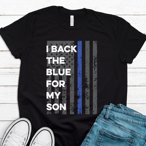 Blue Line Shirts - Etsy