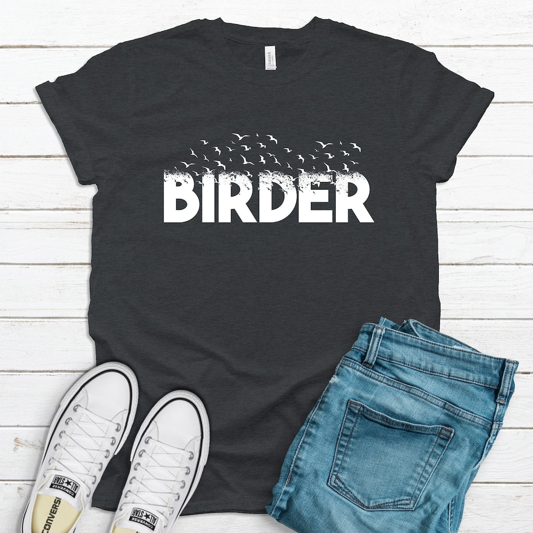 Bird Watching Shirt / Birder Hoodie / Bird Lover Gifts / Flying Birds ...