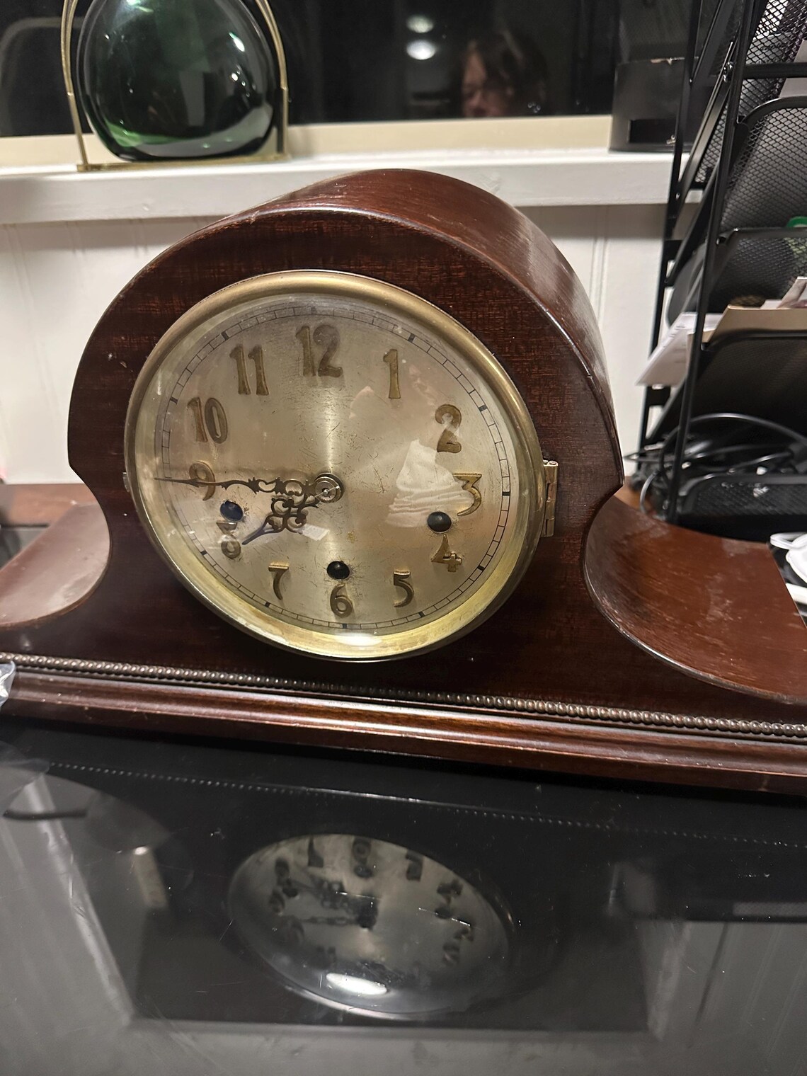 Antique Sessions “providence” Mantel Clock | 1920s American Art Deco ...