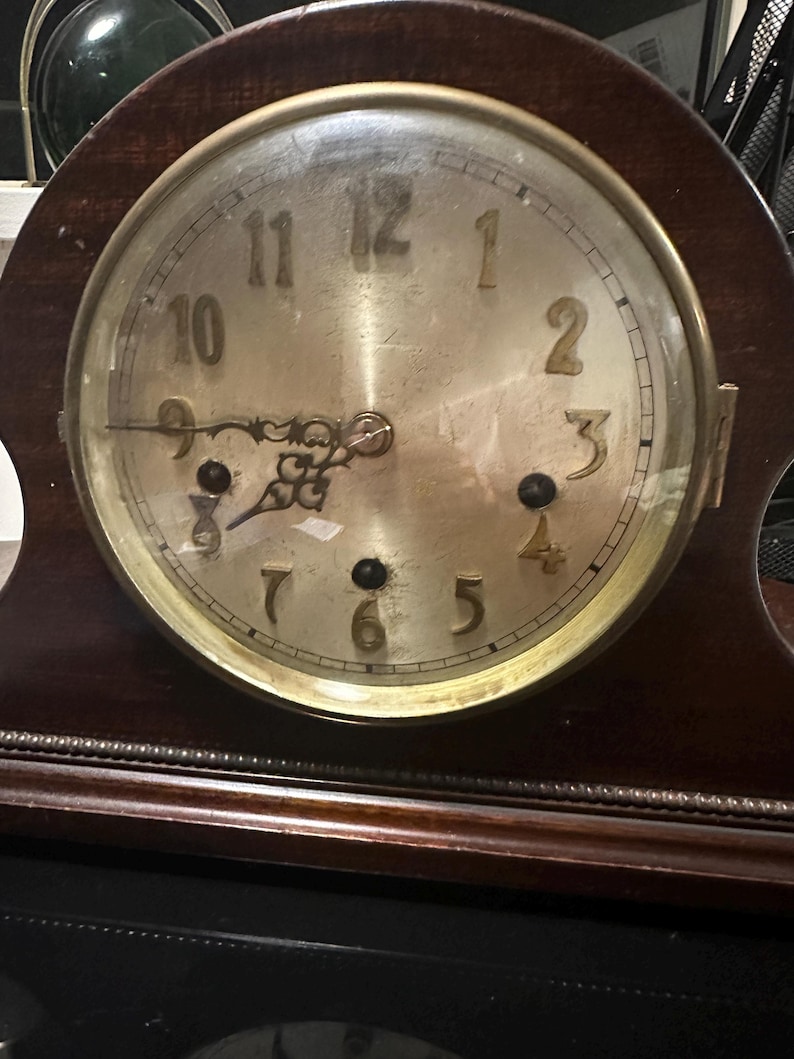 Antique Sessions “providence” Mantel Clock | 1920s American Art Deco ...