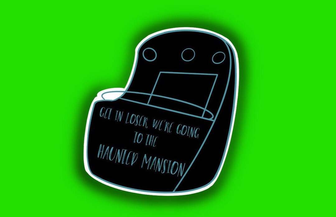 Disney Haunted Mansion Doom Buggy Sticker - Etsy