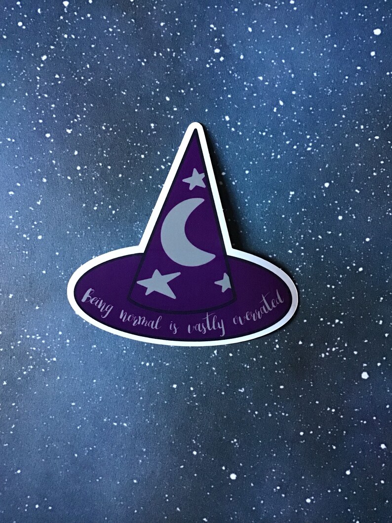 Halloweentown Marnie Cromwell Witch Hat Sticker - Etsy