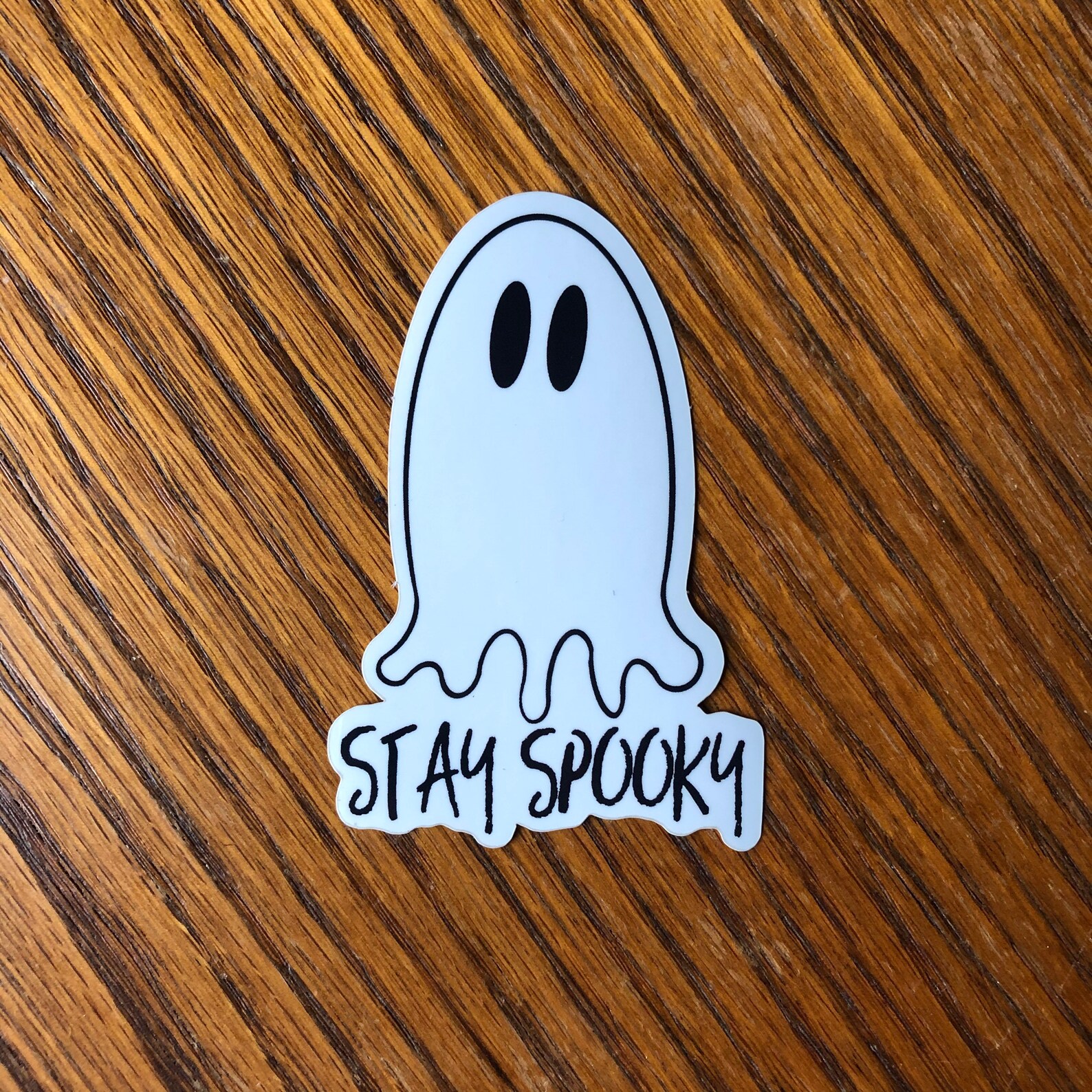 Stay Spooky Halloween Ghost Sticker - Etsy