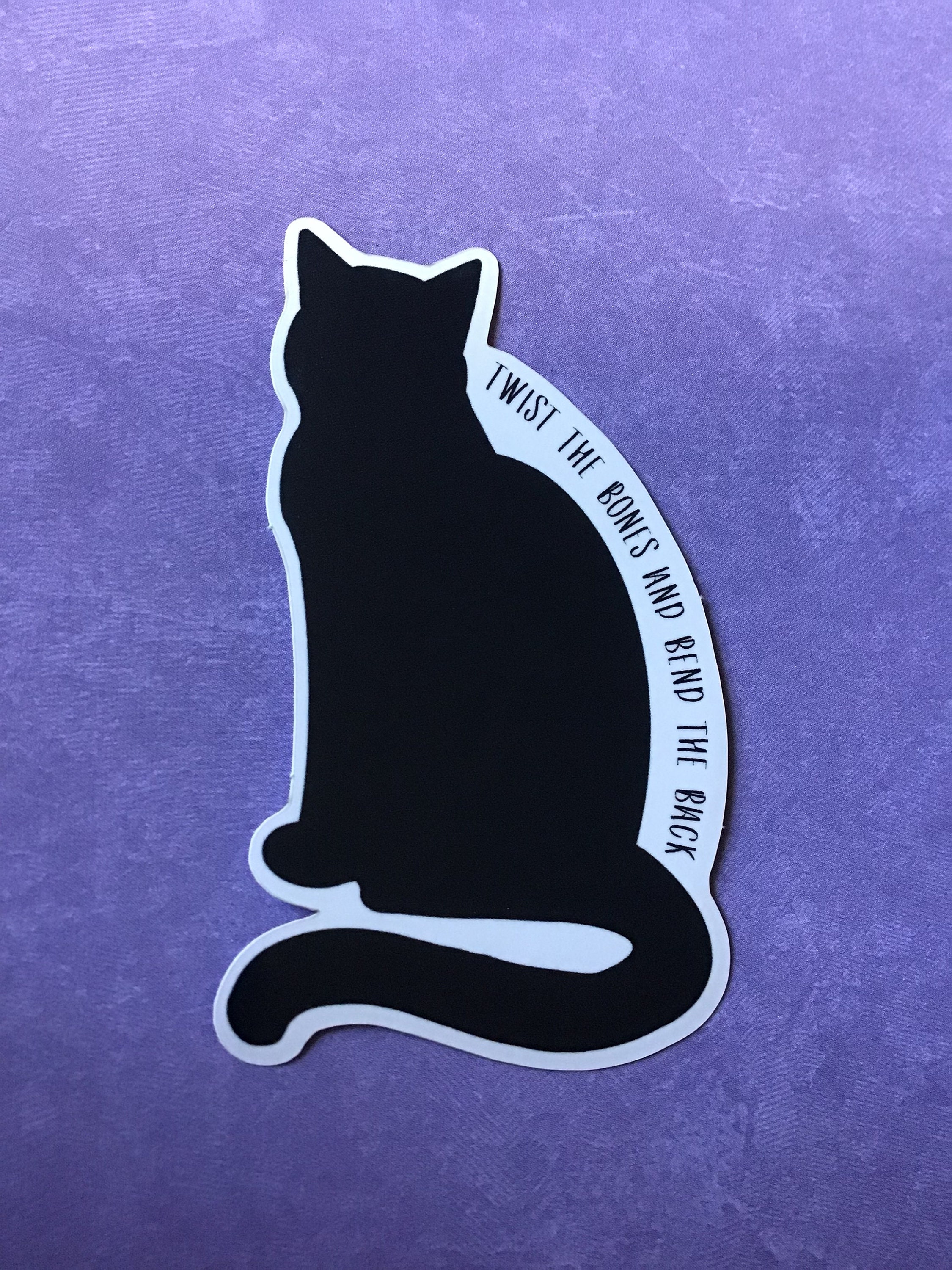 Hocus Pocus Thackery Binx Cat Sticker - Etsy