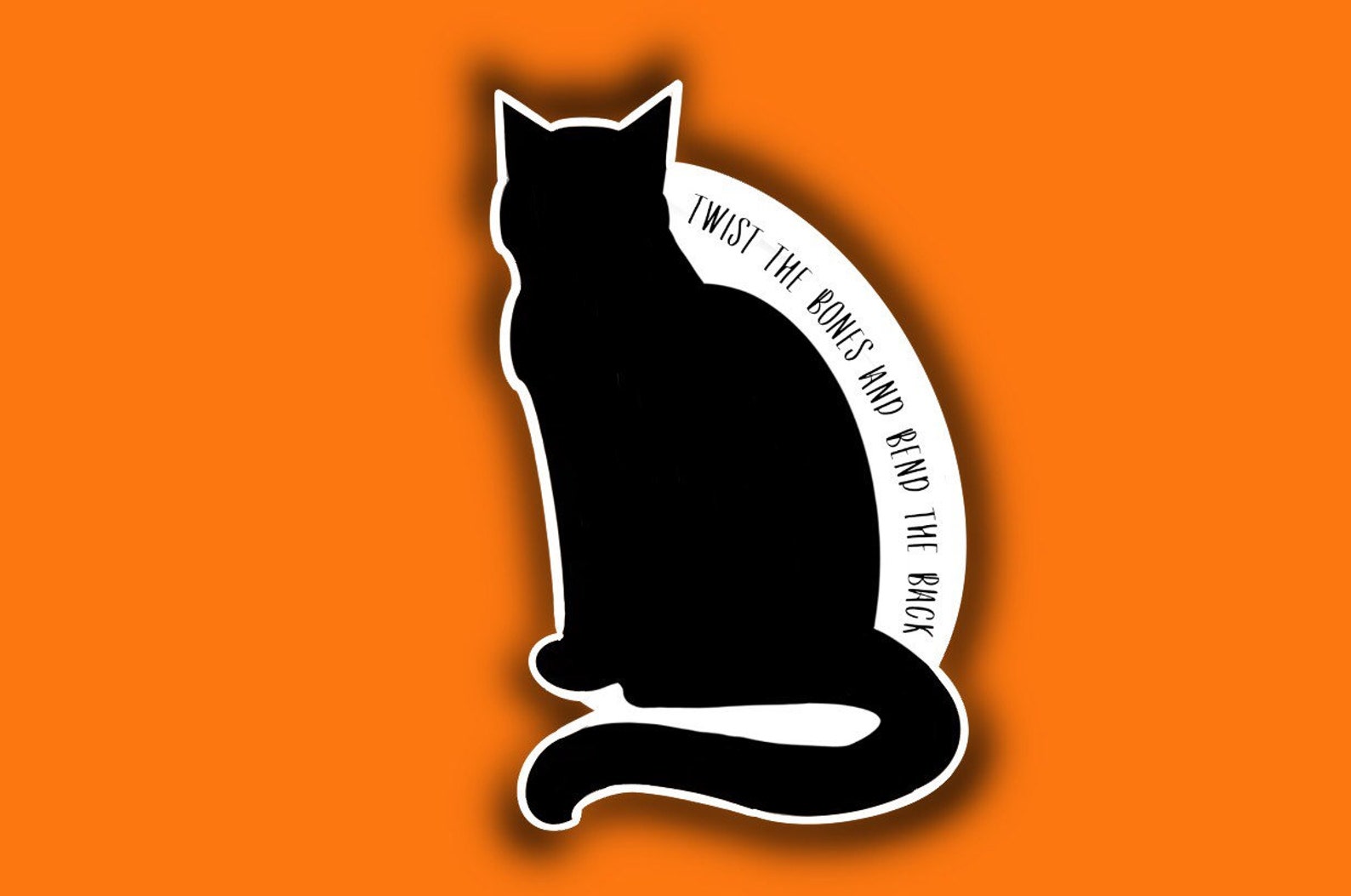 Hocus Pocus Thackery Binx Cat Sticker - Etsy