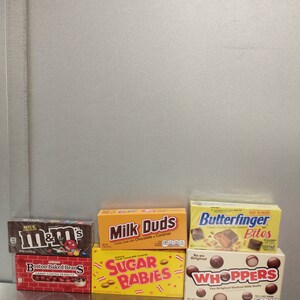 Movie Theater Candy Retro Candy Boxes 12 Pack Nostalgic Gift | Etsy