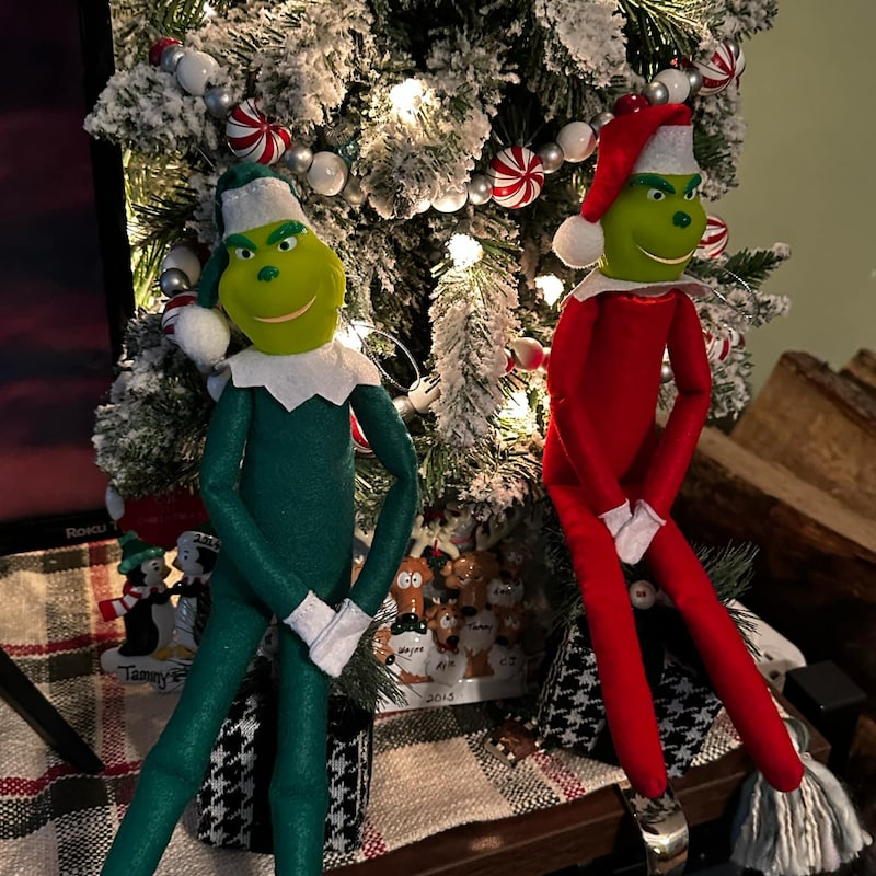 Green Elf on the Shelf - Etsy