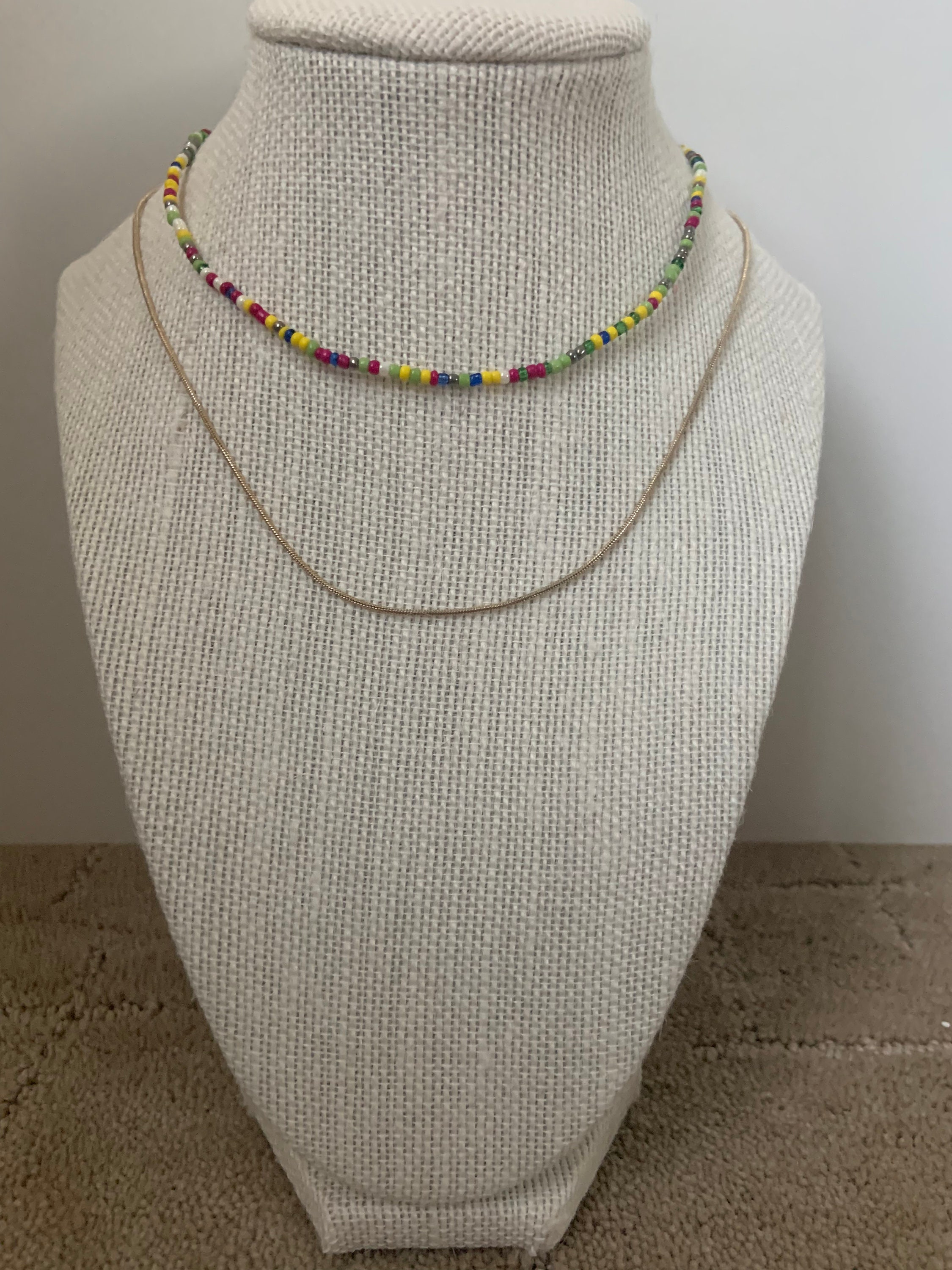 Multicolor Necklace | Etsy