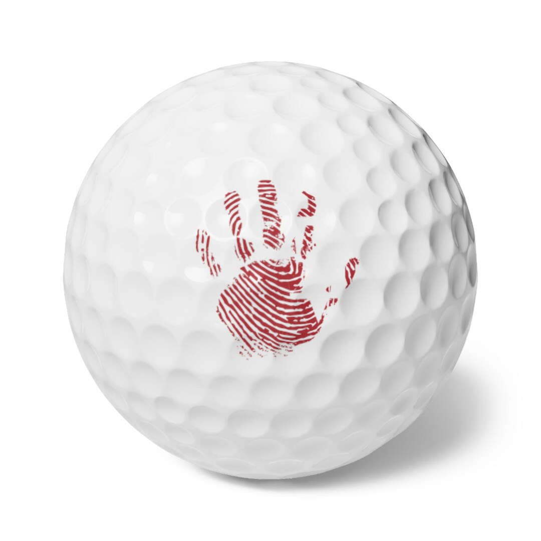 Bloody Handprint Crime Scene Golf Balls, Fathers Day Gift, Bloody ...