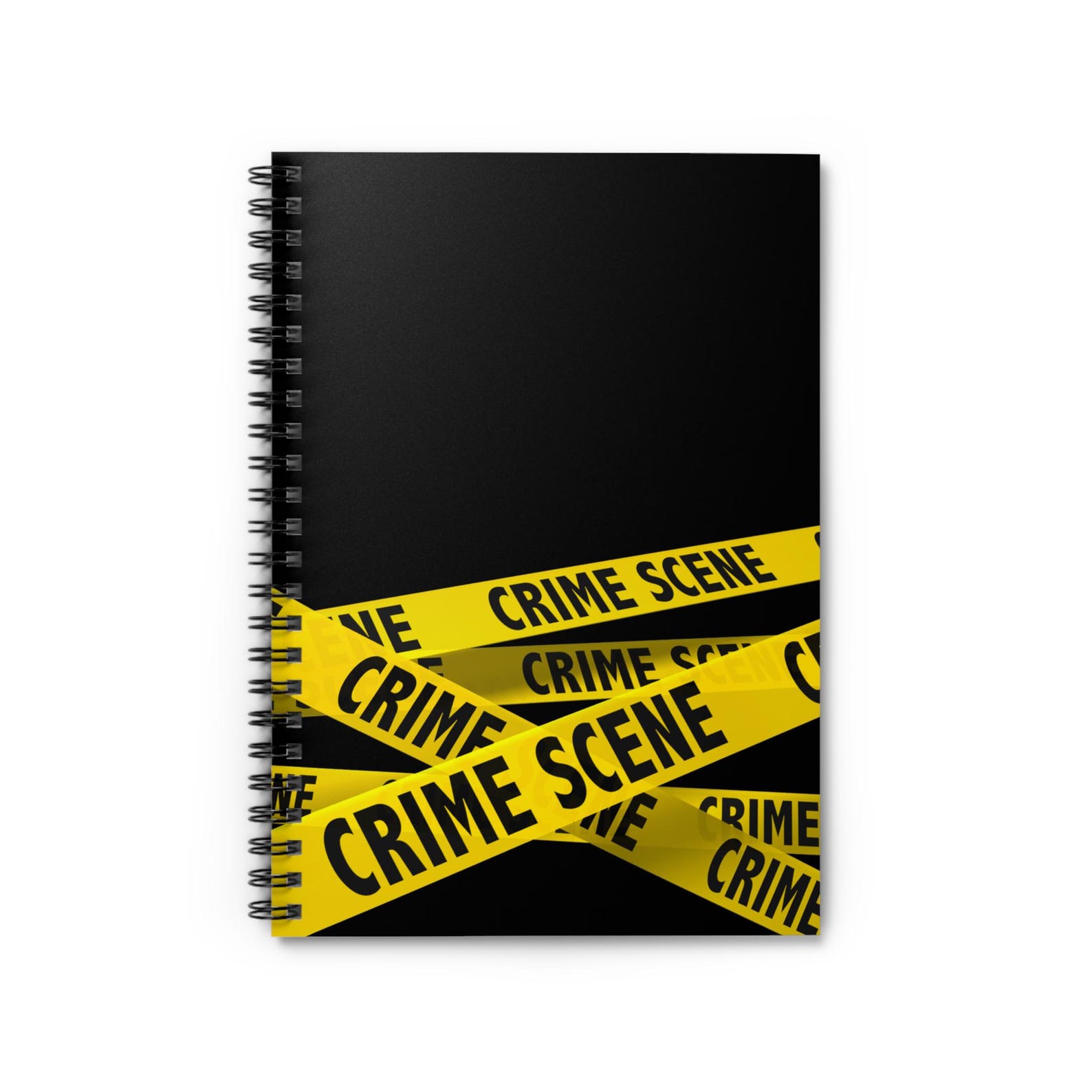 Crime Scene Tape, CSI, True Crime Spiral Notebook - Etsy