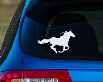 Horse car decal | Etsy