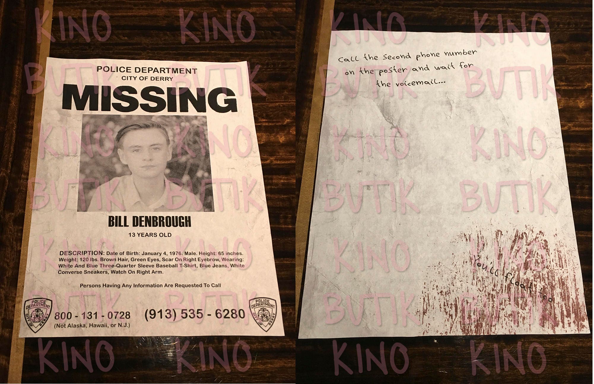 IT Movie Missing Poster (one per Purchase) - Etsy