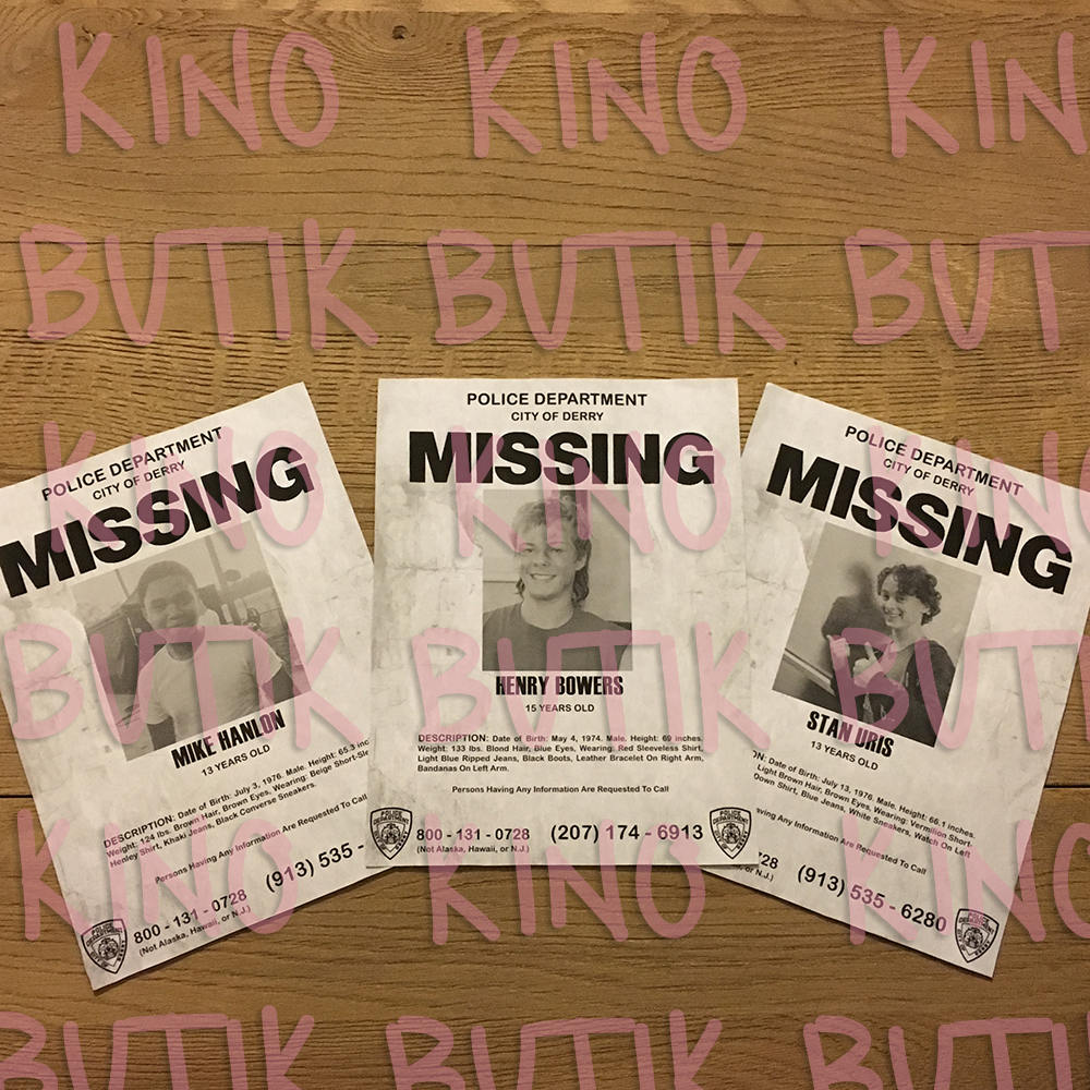 IT Movie Missing Poster (one per Purchase) - Etsy