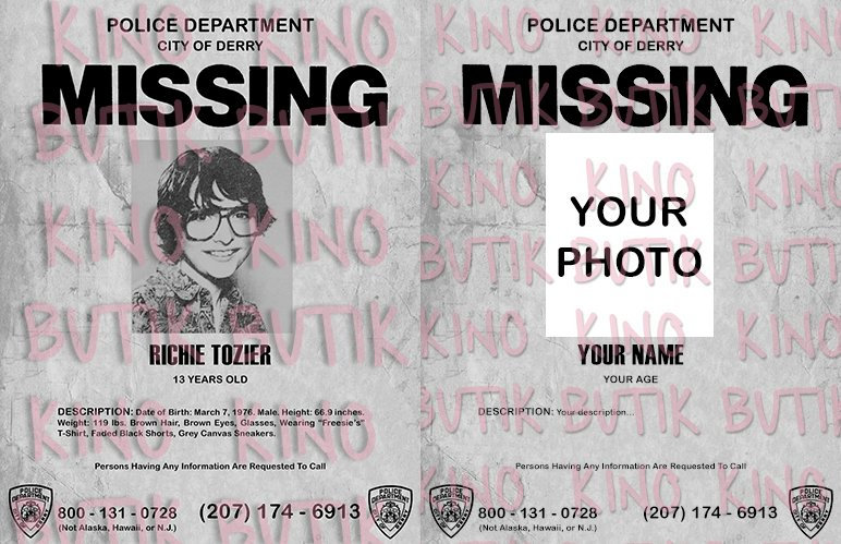 Missing Child Poster Template