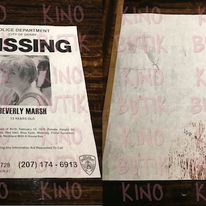 IT Movie Missing Poster (one per Purchase) - Etsy