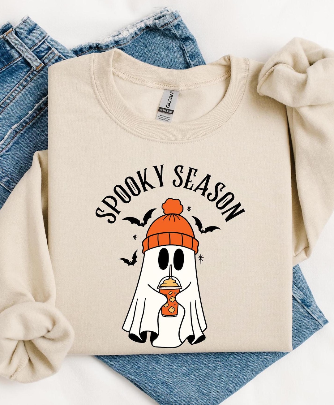 Spooky Season PNG, Spooky Season Cute Ghost, Spooky Digital File ...