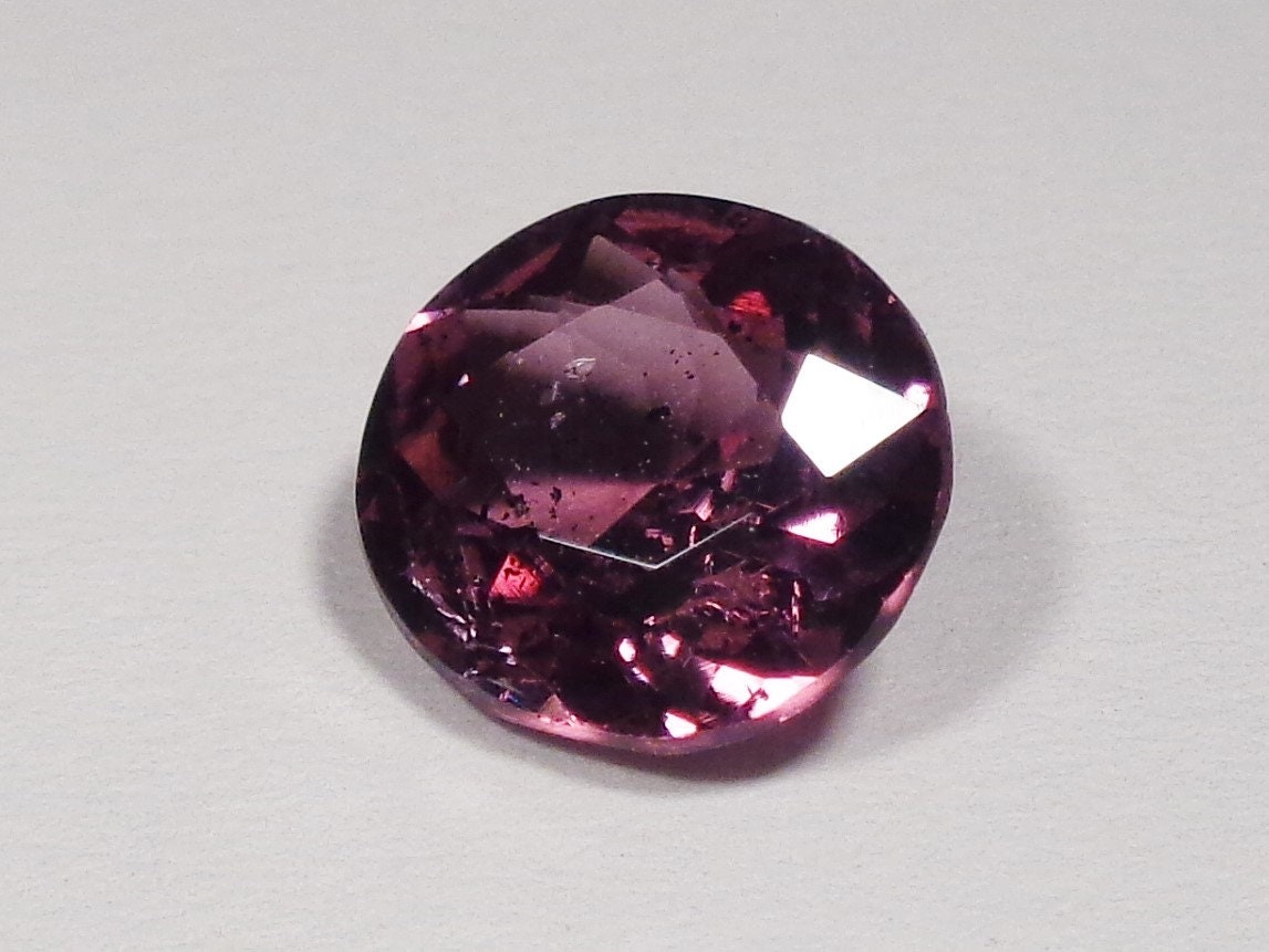 Purple Pink Spinel 2.22ct Oval Round Cut Gemstone Natural | Etsy