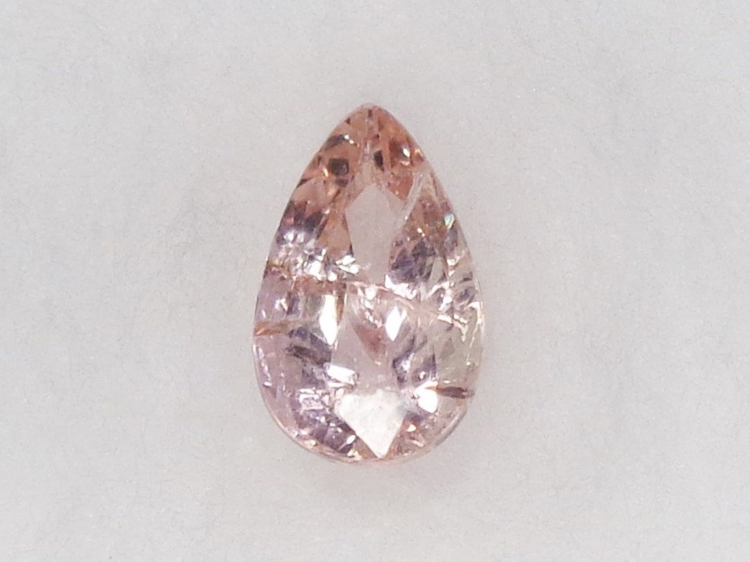 Peach Orange Tanzanite Unheated .62ct Natural Loose Stone Pear Cut - Etsy