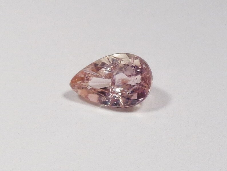 Peach Orange Tanzanite Unheated .62ct Natural Loose Stone Pear Cut - Etsy
