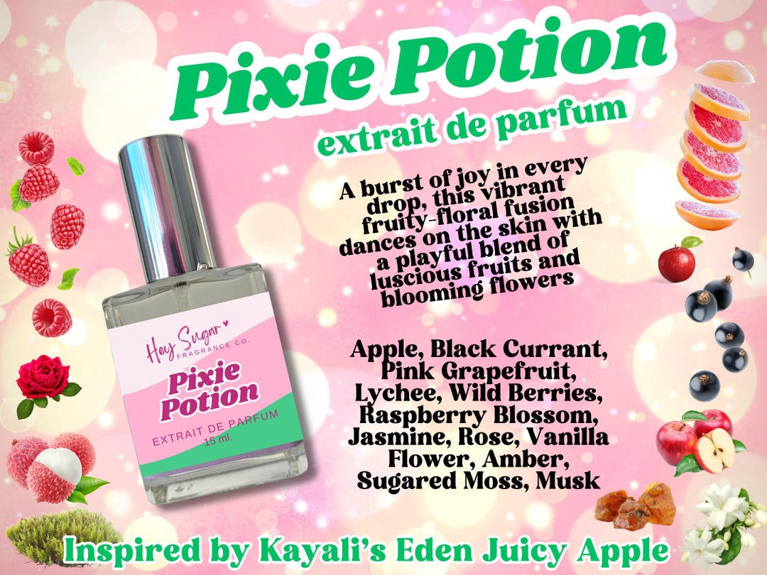 Pixie Dust Perfume - a Bright, Fresh Fruity Floral Perfume | Inspired ...