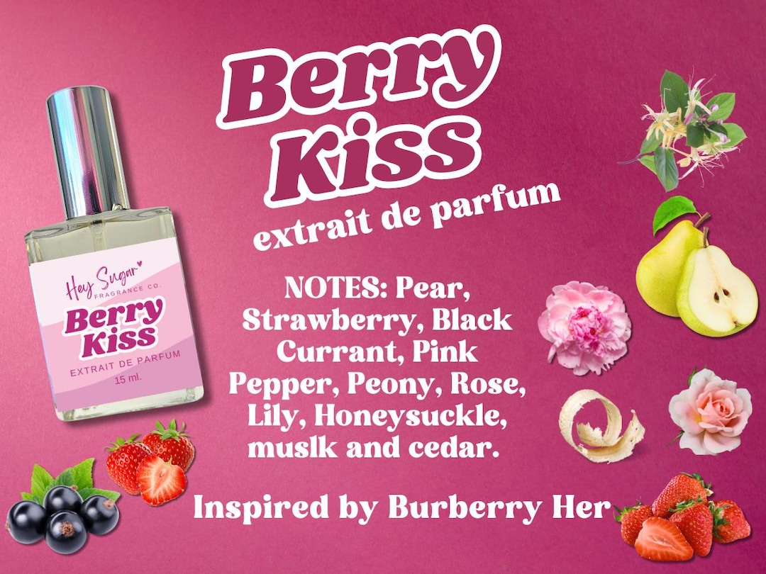 Berry Kiss Perfume - Fresh and Fruity Strawberry Fragrance for Dupe for ...