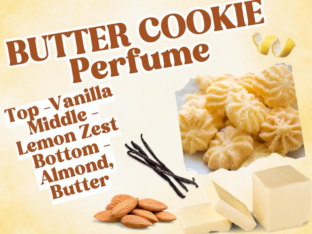 Butter Cookies Perfume - Butter Cookie Perfume - Gourmand Vanilla ...