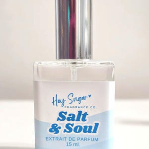 Salt + Soul Perfume - Fresh and Clean Fragrance, Tropical Beachy Scent ...
