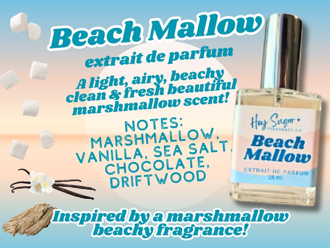 Beach Mallow Perfume - Inspired by Marshmallows on the Beach - Dupe ...