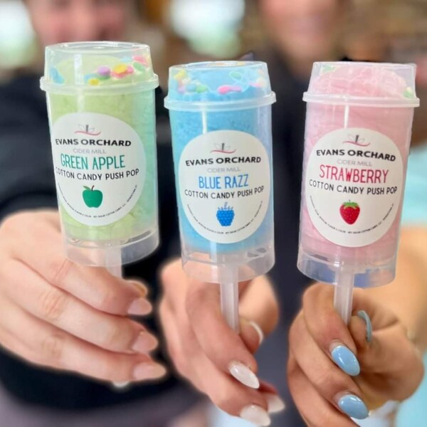 Push Pop Cotton Candy Favors - Etsy