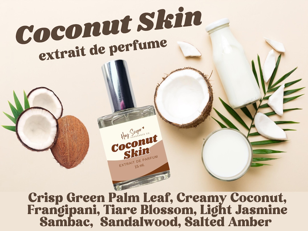 Coconut Skin Perfume - Fresh Tropical Coconut Gourmand, Inspired by ...