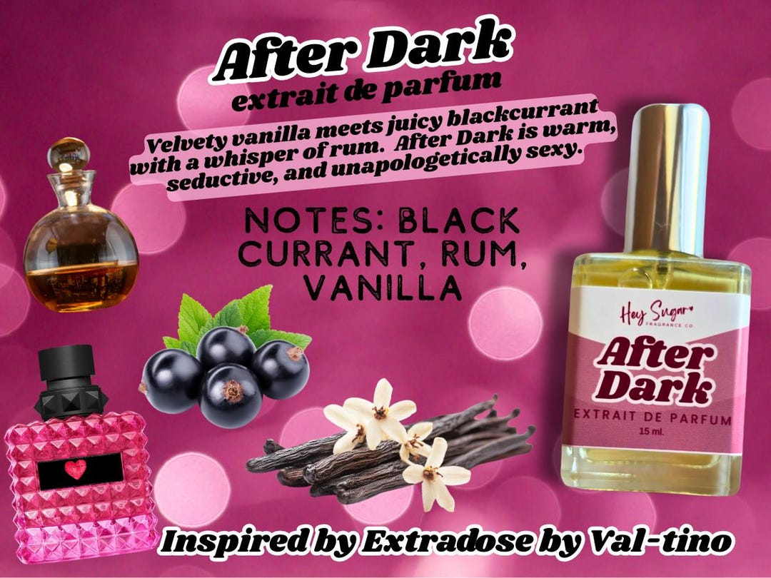After Dark Perfume - Extradose of Gourmand - Blackcurrant Vanilla ...