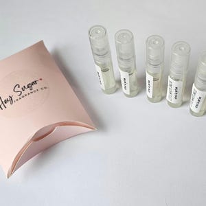 Perfume Samples - Perfume Discovery Set - Five Mini 2 Ml Perfumes - Pick 5 Bundle - Boxed ...