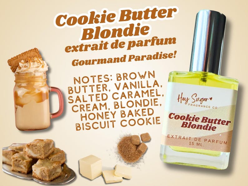 Cookie Butter Blondie - A Buttery, Bakery Gourmand Fragrance - Dessert ...
