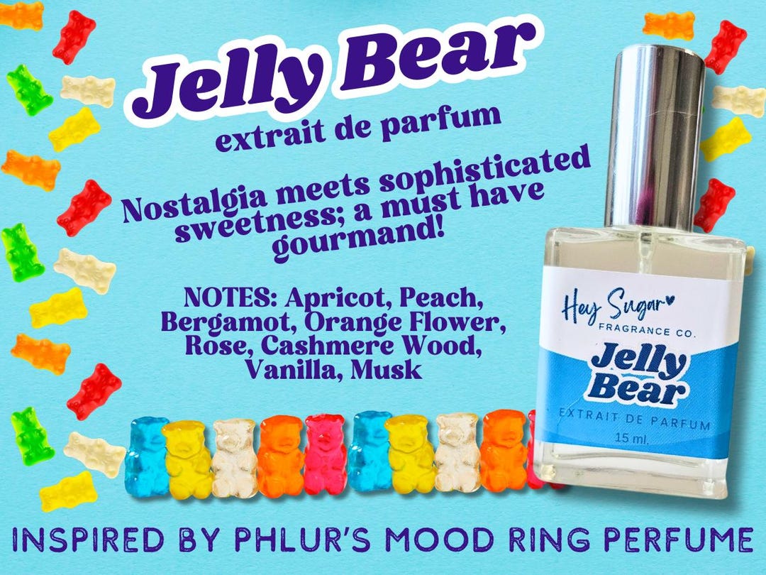 Jelly Bear Perfume - Inspired by Phlur Mood Ring Perfume - Fruity ...
