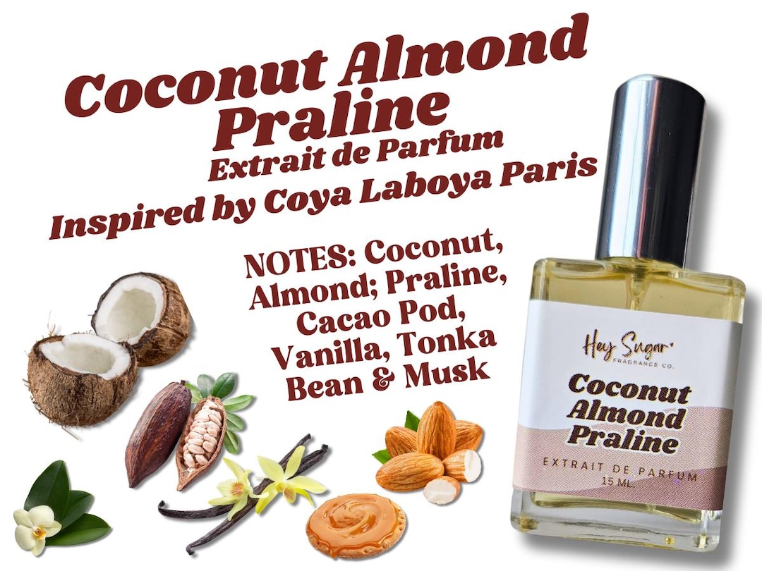 Coconut Almond Praline Perfume - Inspired by a Paris Gourmand Perfume ...