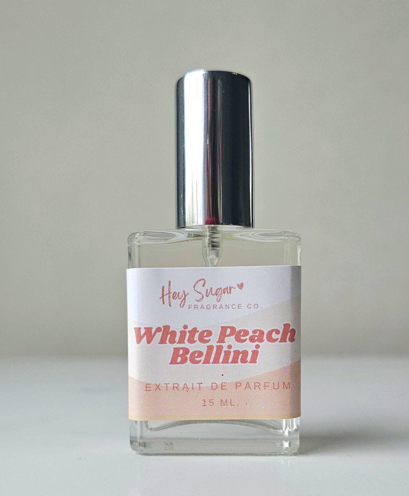 White Peach Bellini Perfume - Peach Gourmand, Fruity Perfume, Summer ...