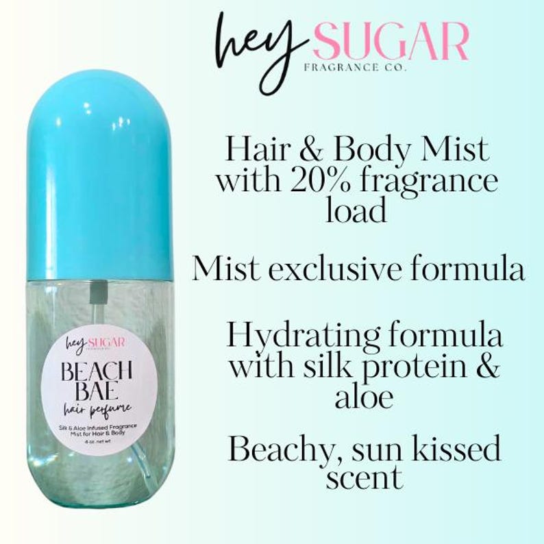 Beach Bae Hair Perfume & Body Mist – Coconut Banana Tanning Lotion ...