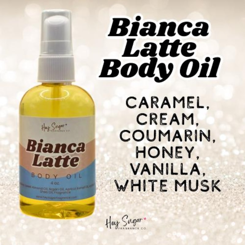 Body Oil Caramel Scent - Etsy