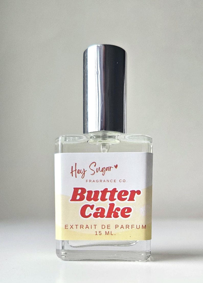 Butter Cake Perfume - Gourmand Perfume for Bakery Scent Lovers, Rich ...