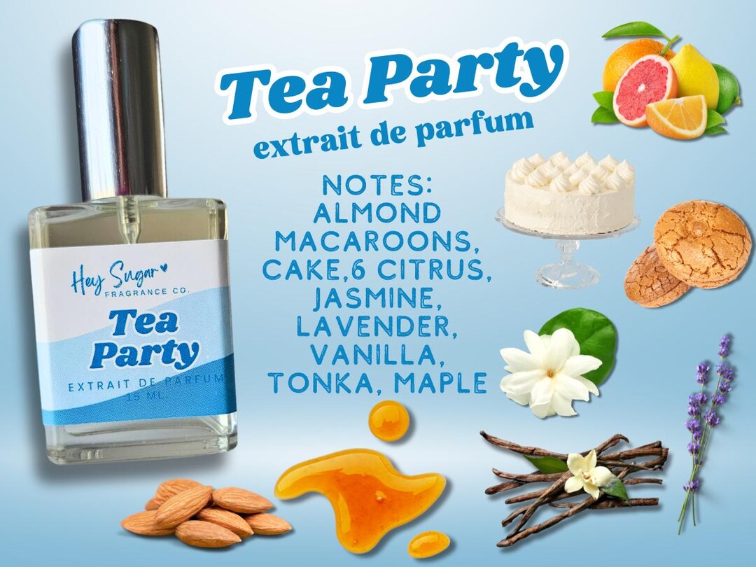 Tea Party Perfume - Fresh and Fruity Upscale, Gourmand Fragrance ...