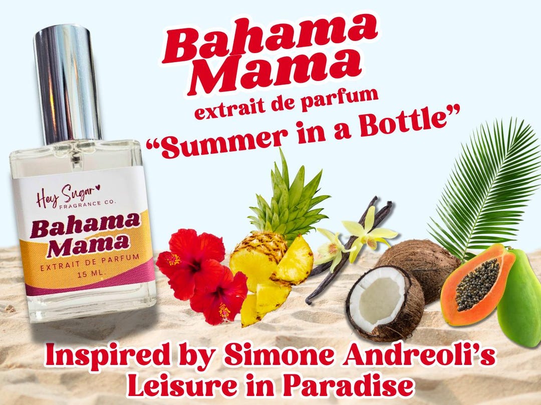 Bahama Mama Perfume - Inspired by a Vacation Type Fragrance - Tropical ...