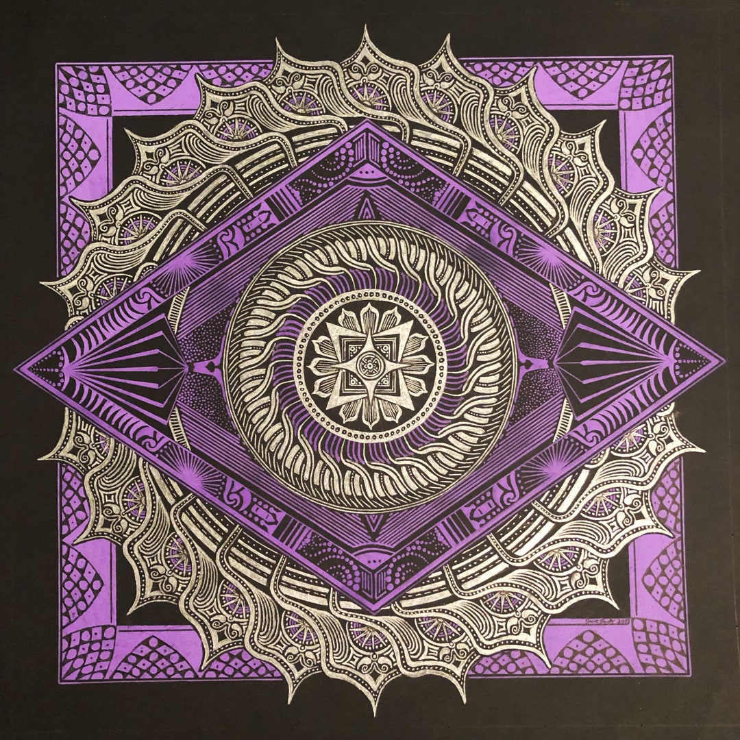 Breakthrough - Matted Print, Original Wall Art, Home Decor, Ink Drawing ...