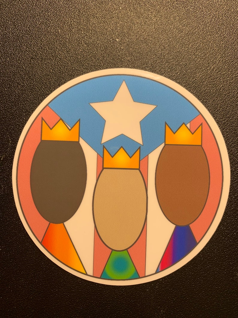 Paquete de pegatinas tres reyes - Etsy España