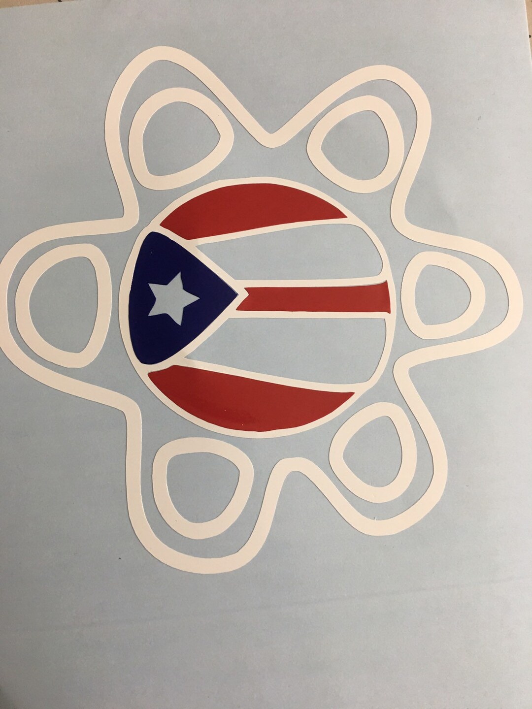 Sol Taino Con Bandera - Etsy