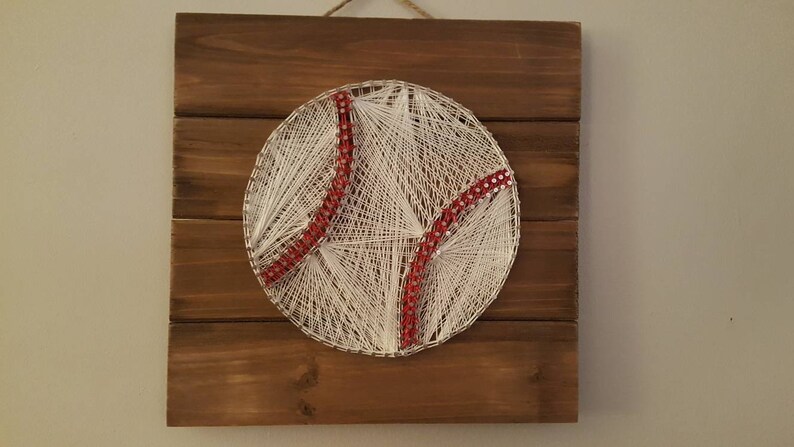 Baseball String Art - Etsy