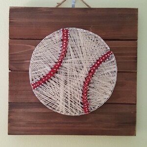 Baseball String Art - Etsy